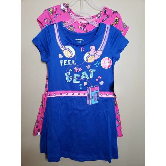 JoJo Siwa | Dresses | Newjojo Siwa Over The Rainbow 2 Pack Dress Girls ...